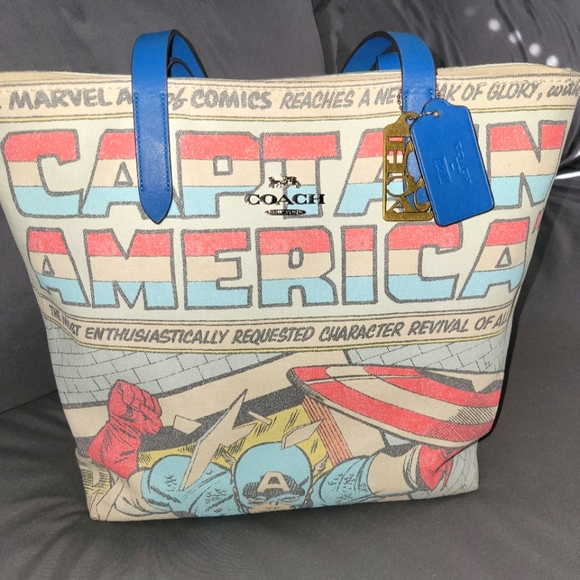 Coach | Bags | Coach X Marvel Captain America Bag Style 2547 | Poshmark